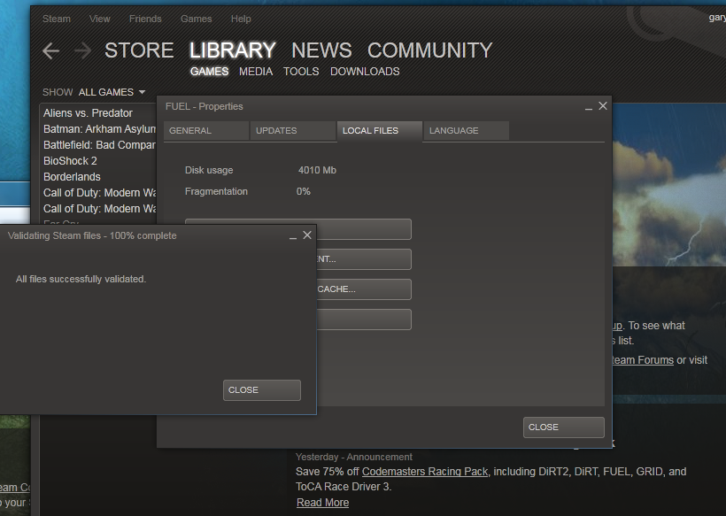 FUEL Failed to contact key server "solved" | Overclock.net