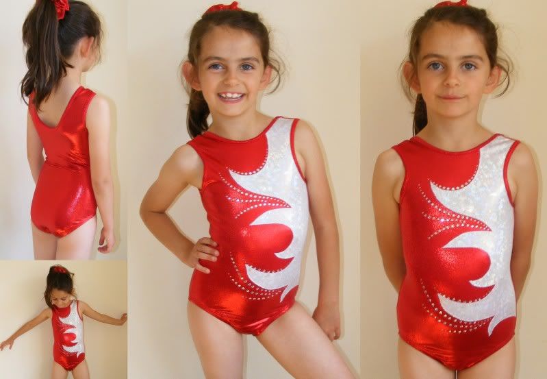 All Size Colours Gina Gymnastics Leotard Foil Hologram Diamante 26 28