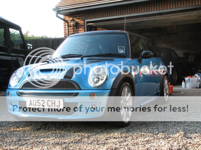 Electric Blue Mini Cooper S Detailed | Detailing World Forum