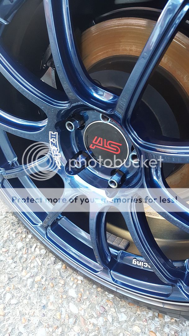 Advan RZII 18x9 +35 Indigo Blue | IW STi Forum
