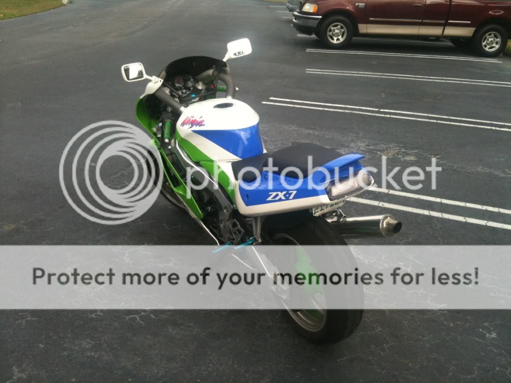 Custom LED tail for a 92 ZX7 | Kawasaki Motorcycle Forums