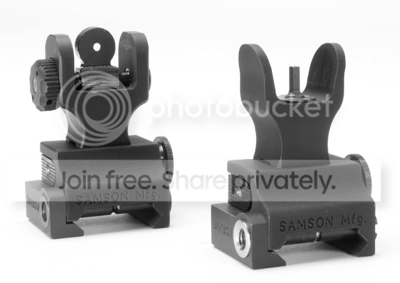 New Samson Quick Flip Front AND REAR Sights _w PICS - AR15.COM