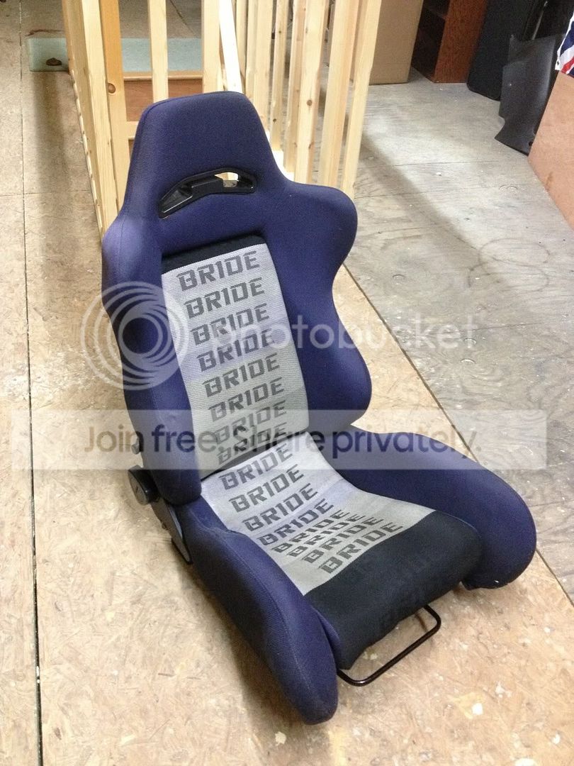 Bride Brix ii + Bride Super Low Seat Rail For S-Bodies + Apexi Turbo ...