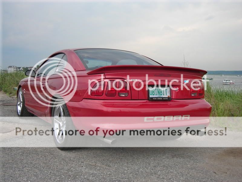 New Edge spoiler on SN95 | Ford Mustang Forums