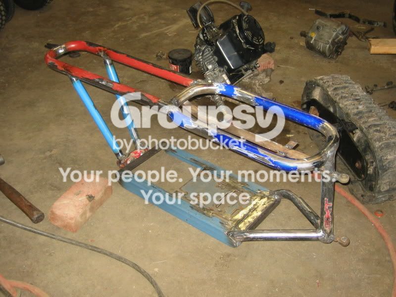 Tracked 2x2 mini build | OldMiniBikes.com
