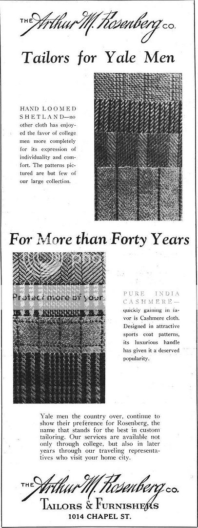 Arthur M. Rosenberg Co. | Men's Clothing Forums