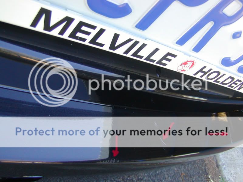 Holden Trunk Lip Protector