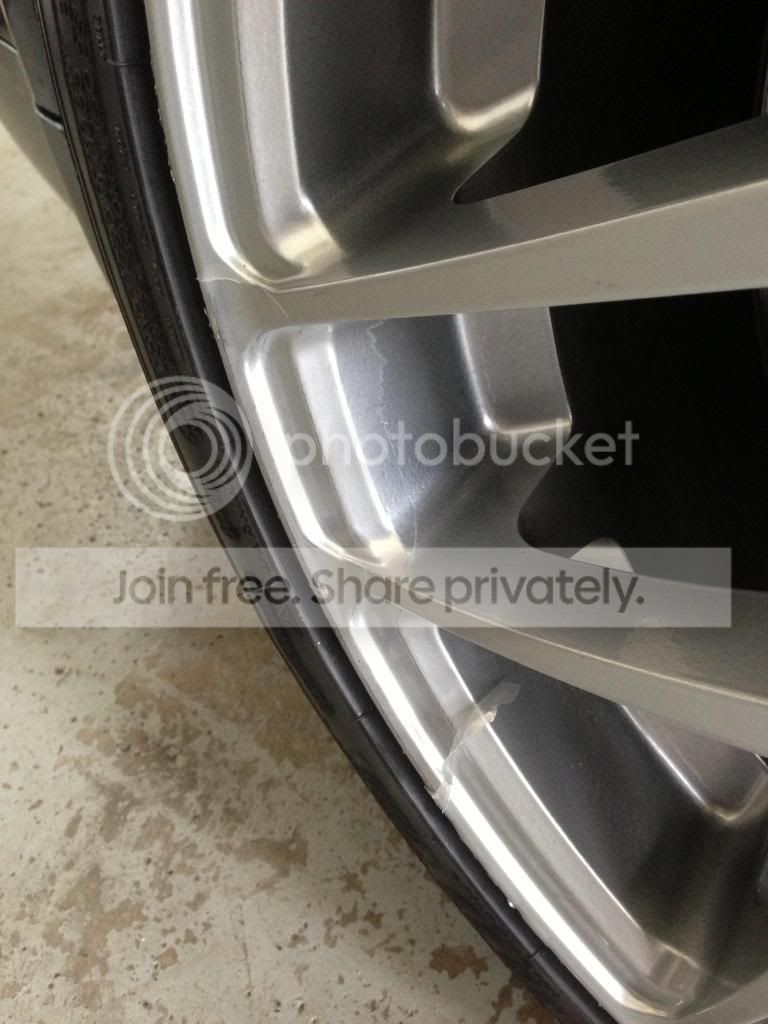 Wheels were refinished, now it's peeling off?!??