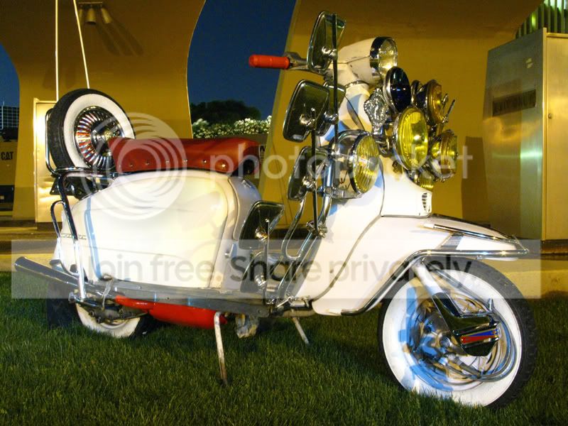 Modern Vespa : Mod Scooter pictures