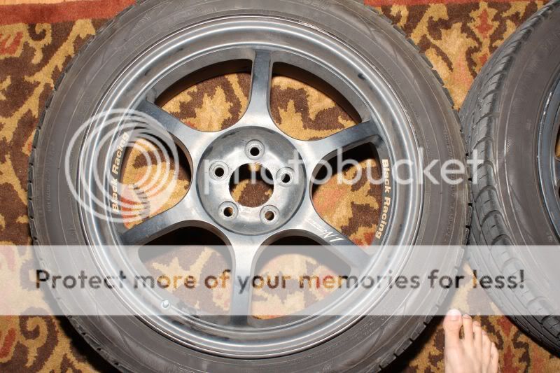 5x100 17x7.5 +48 5zigen Black racing Pro n1 - NASIOC