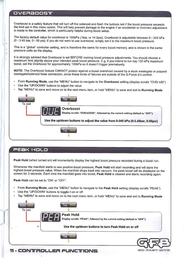 GFB Go Fast Bits G-Force 2 EBC Electronic Boost Controller Install and ...