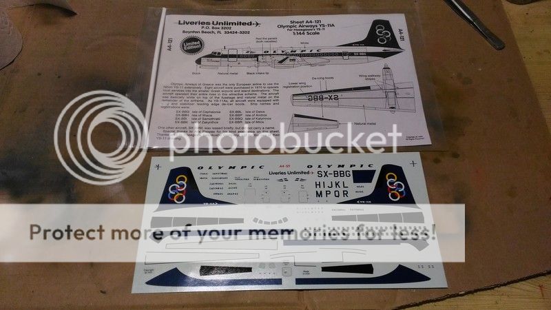 1/144 NAMC YS-11 Olympic Airways - Airliner III Group Build ...