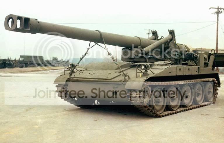 M40 GMC Long Tom - Pics in action