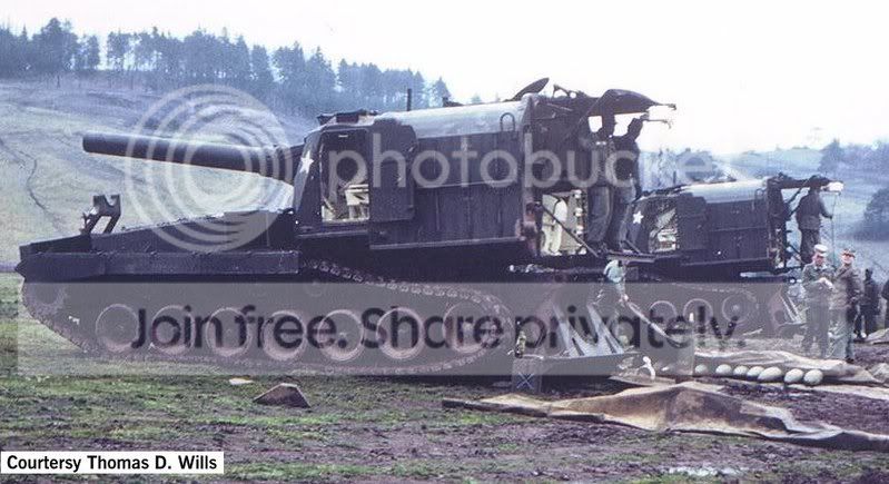 M40 GMC Long Tom - Pics in action