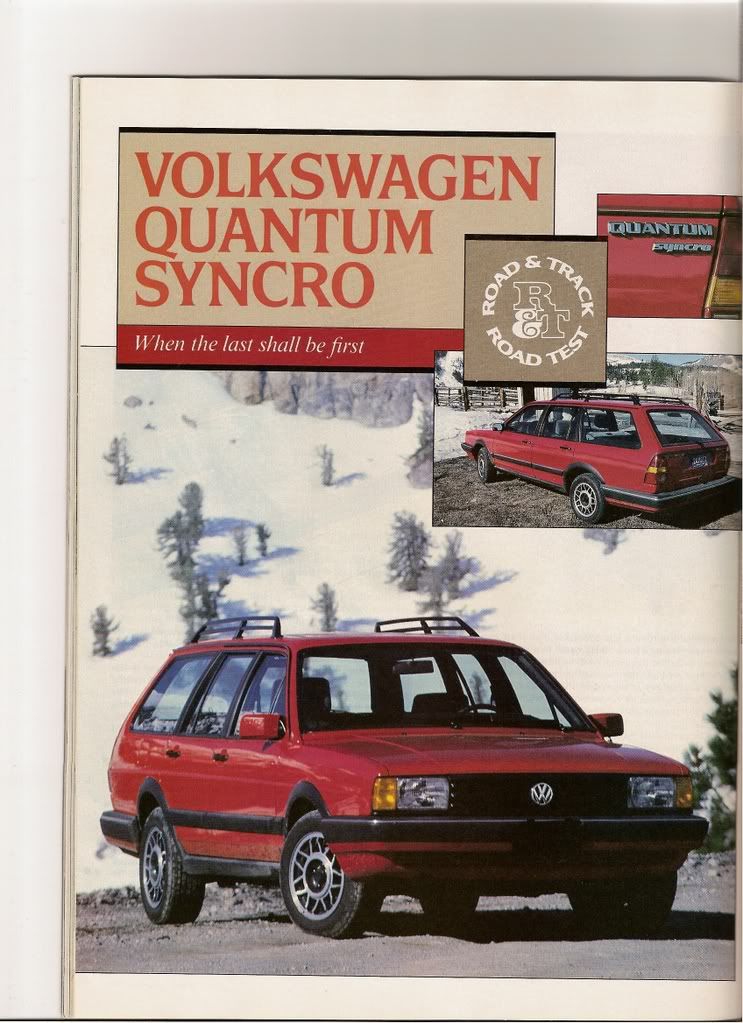 VW Quantum spotted: rare find or embarrassing thread? | Page 3 | VW ...