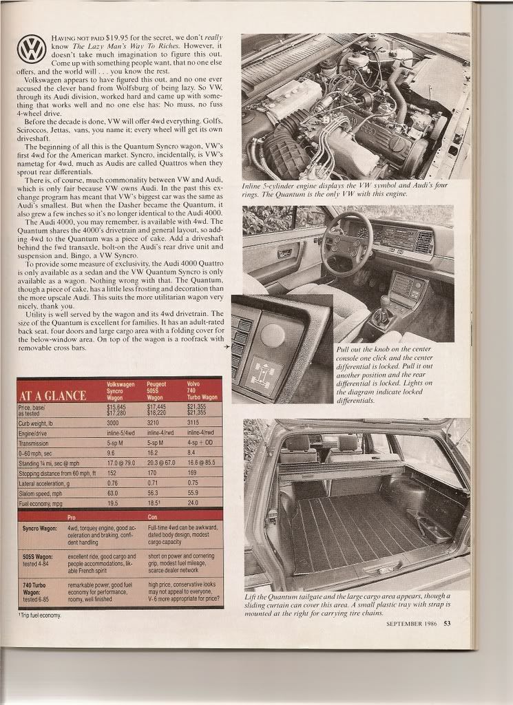 VW Quantum spotted: rare find or embarrassing thread? | Page 3 | VW ...