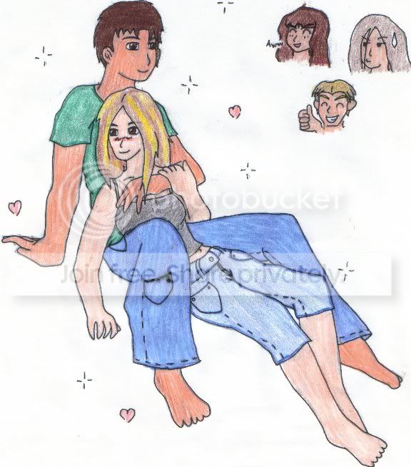 Me and Tai laying on one another