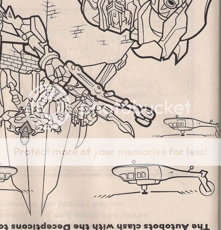 ROTF Coloring book images *MAJOR SPOILERS* | TFW2005 - The 2005 Boards