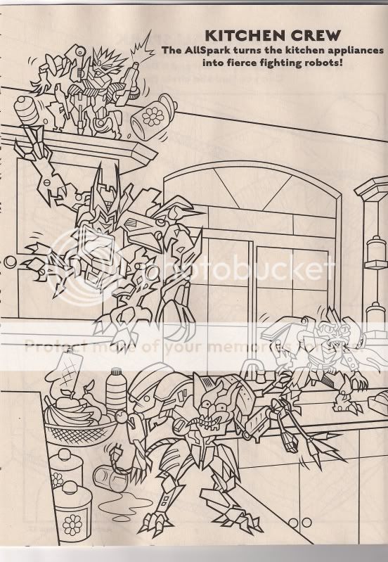 ROTF Coloring book images *MAJOR SPOILERS* | TFW2005 - The 2005 Boards