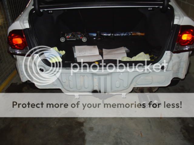 DIY DIY: Backup Sensor NO HOLES required on Civic 09 FD