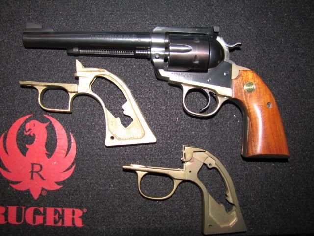 Stainless steel or aluminum grip frame? Ruger Bisley Blackhawk ...