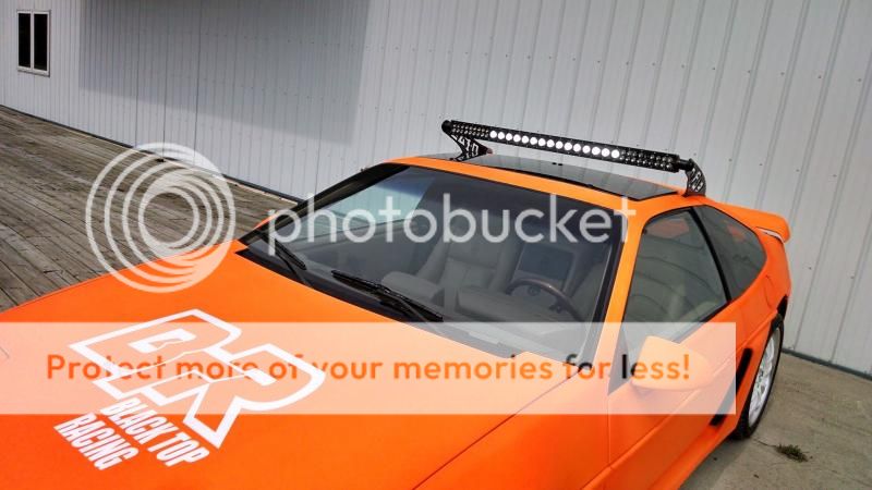 Plastidipped Fiero Bright Orange (56k warning: time to upgrade ...