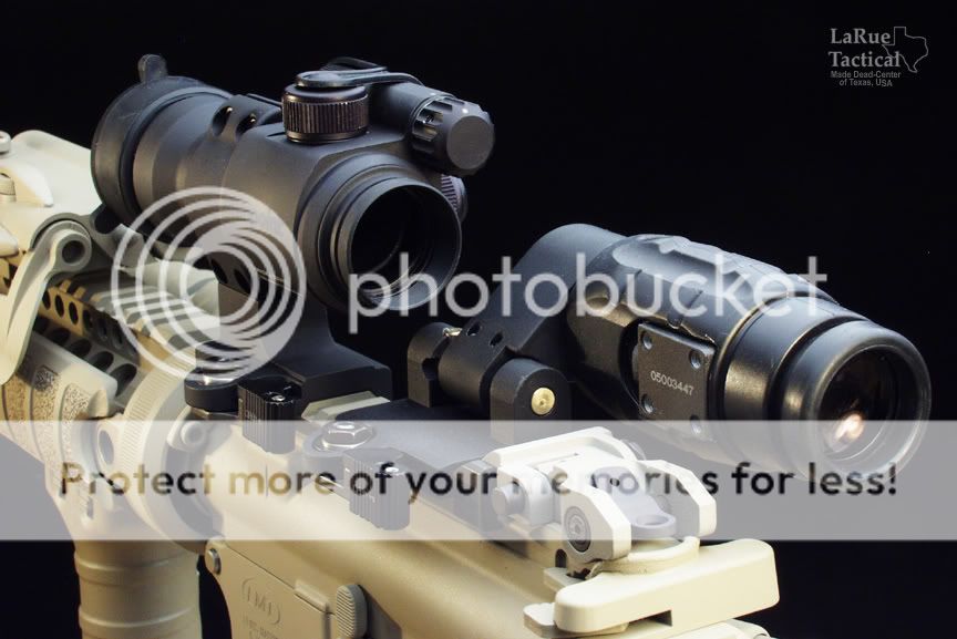 Pics of the New LaRue Magnifier Mount LT-Optic Pivot Mount - Link ...