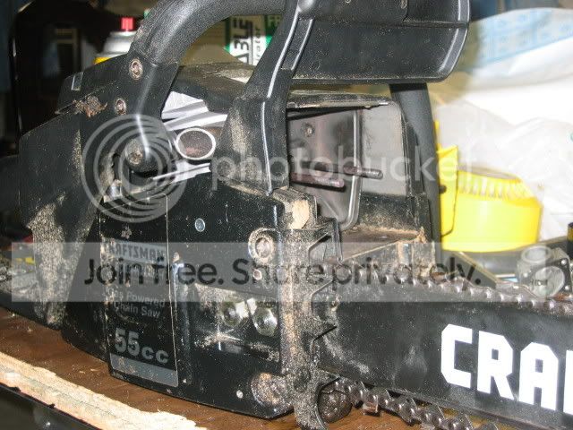 Craftsman 55cc muffler mod | Arborist, Chainsaw & Tree Work Forum