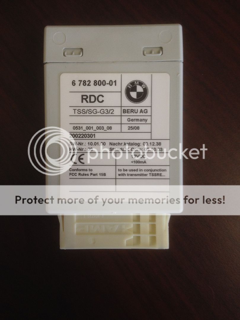 RDC Module (TPMS) from '08 135i