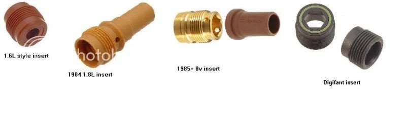 Injector tip stock between the valve stem and head area | VW Vortex ...