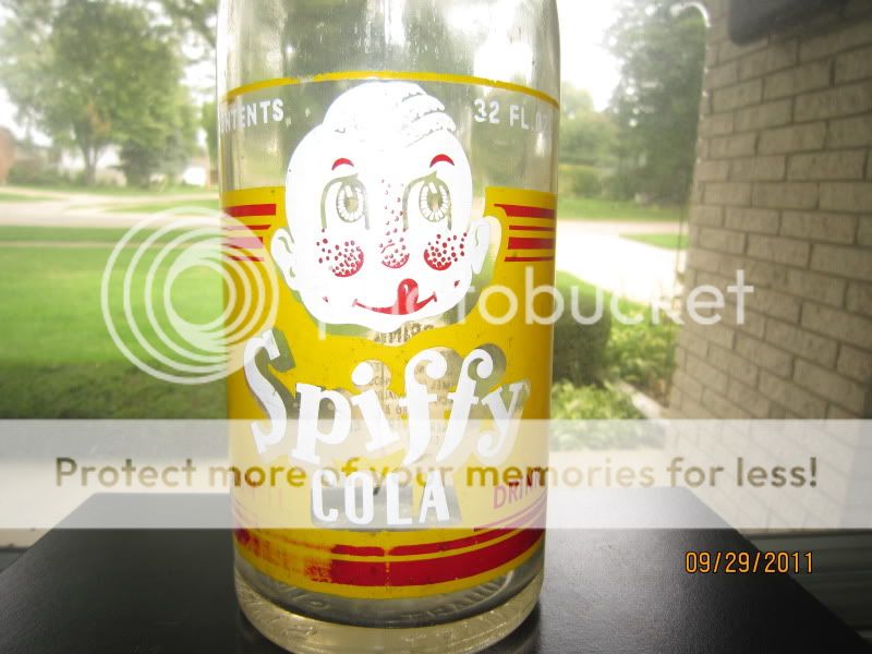 Rare Spiffy Cola ACL A Swell Drink Quart 32 oz. General Bvg. Detroit MI ...